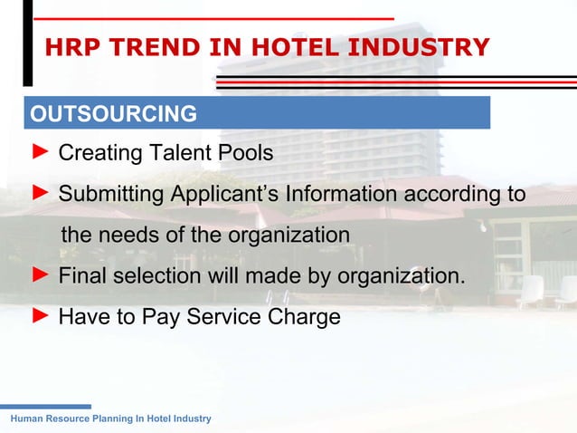 Human Resource Management in Hotel Industry | PPS | Human Resources ...