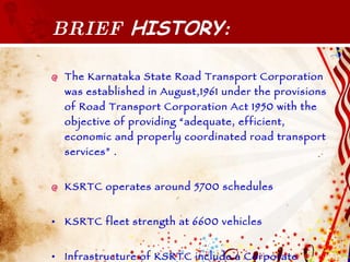 Hrm Presentation On Ksrtc | PPT