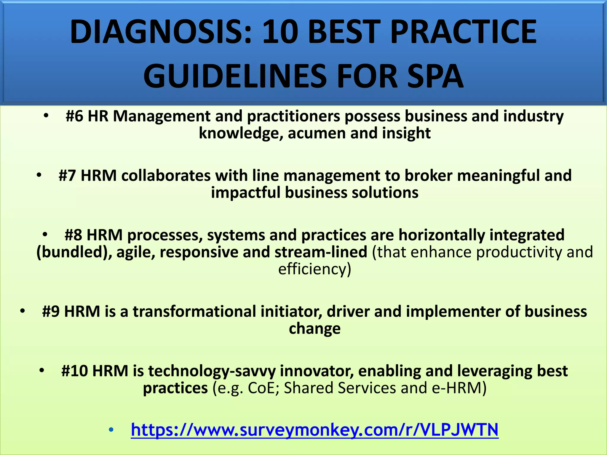 Human Resources Management (HRM) Value Chain Processes, Organizational ...