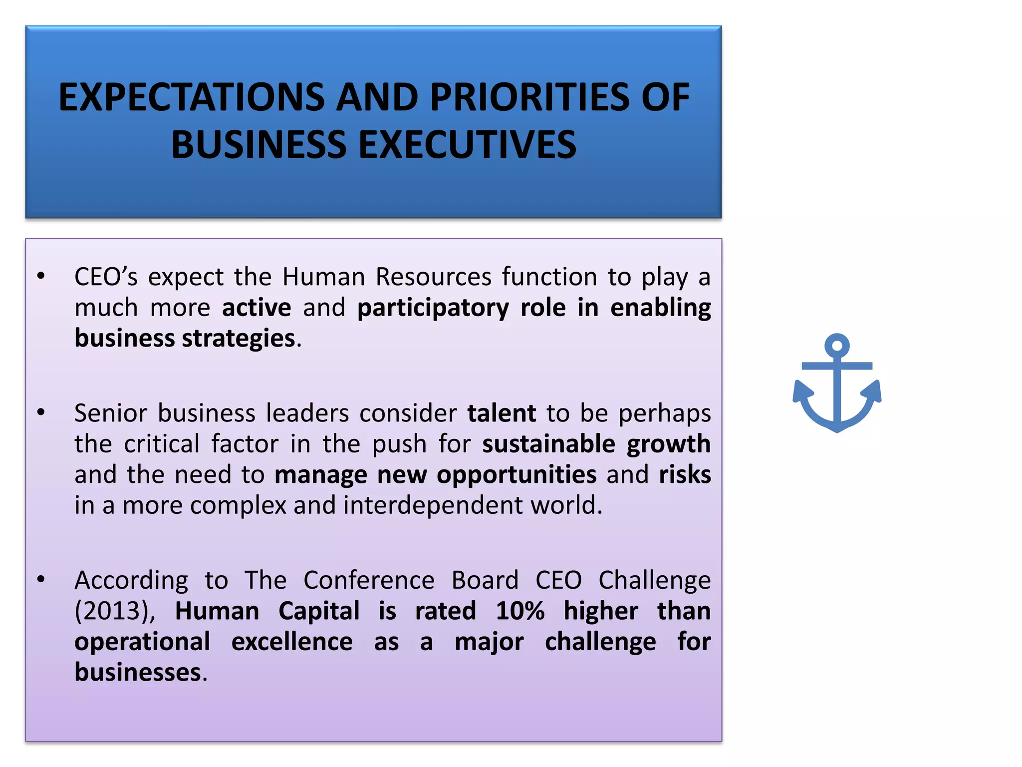 Human Resources Management (HRM) Value Chain Processes, Organizational ...