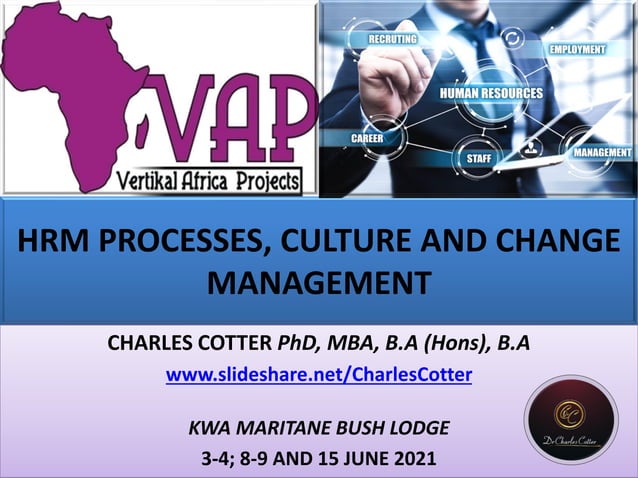 Human Resources Management (HRM) Value Chain Processes, Organizational ...