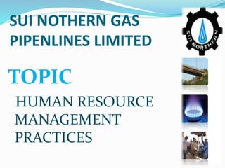 SNGPL(Sui Northern Gas Pipeline Limited) | PPTX