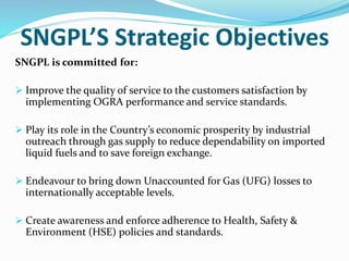 SNGPL(Sui Northern Gas Pipeline Limited) | PPTX