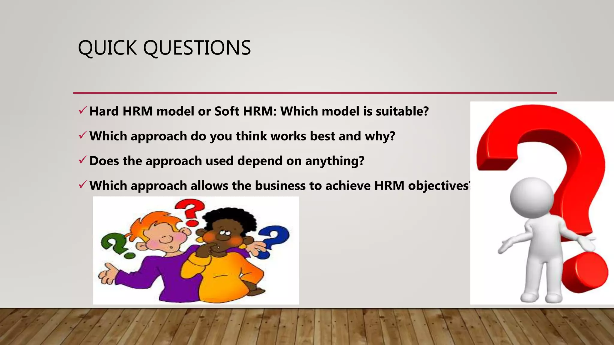 SOFT AND HARD HRM PRESENTATION | PPTX