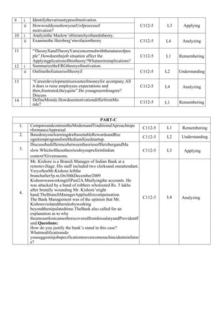 HRM QUESTION BANK.docx human resource maNAGEMENT | DOCX