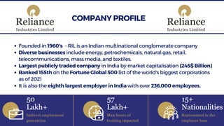 HR Policies - Reliance Industries Ltd | PDF
