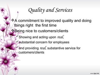 personal and organizational values | PPT