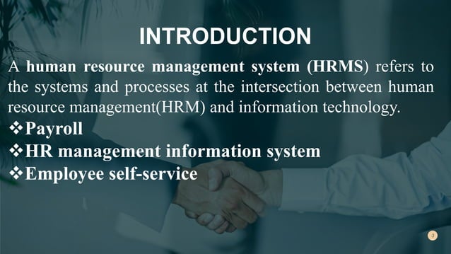 HRMS | PPT