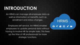 HRMS (Human Resources Management System) | PDF