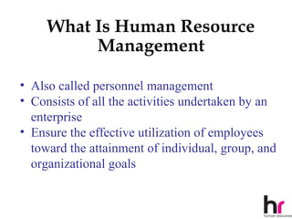 HRM & selection | PPT