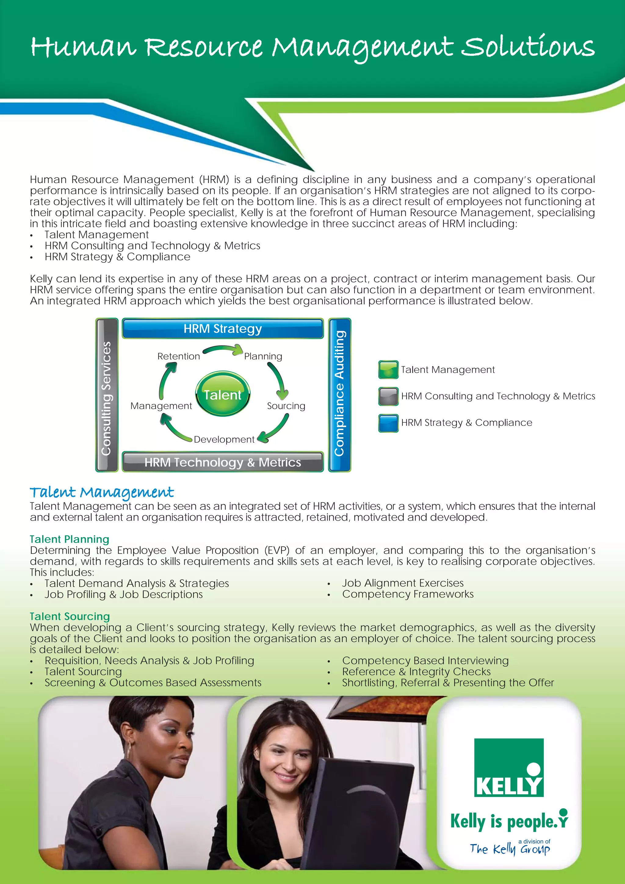 Hrm Services Solutions Brochure | PDF