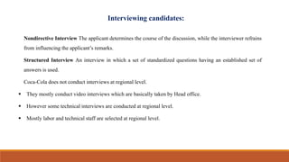 Human Resource Management COCA COLA | PPTX