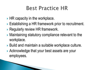 Best Practice Human Resource Management | PPT