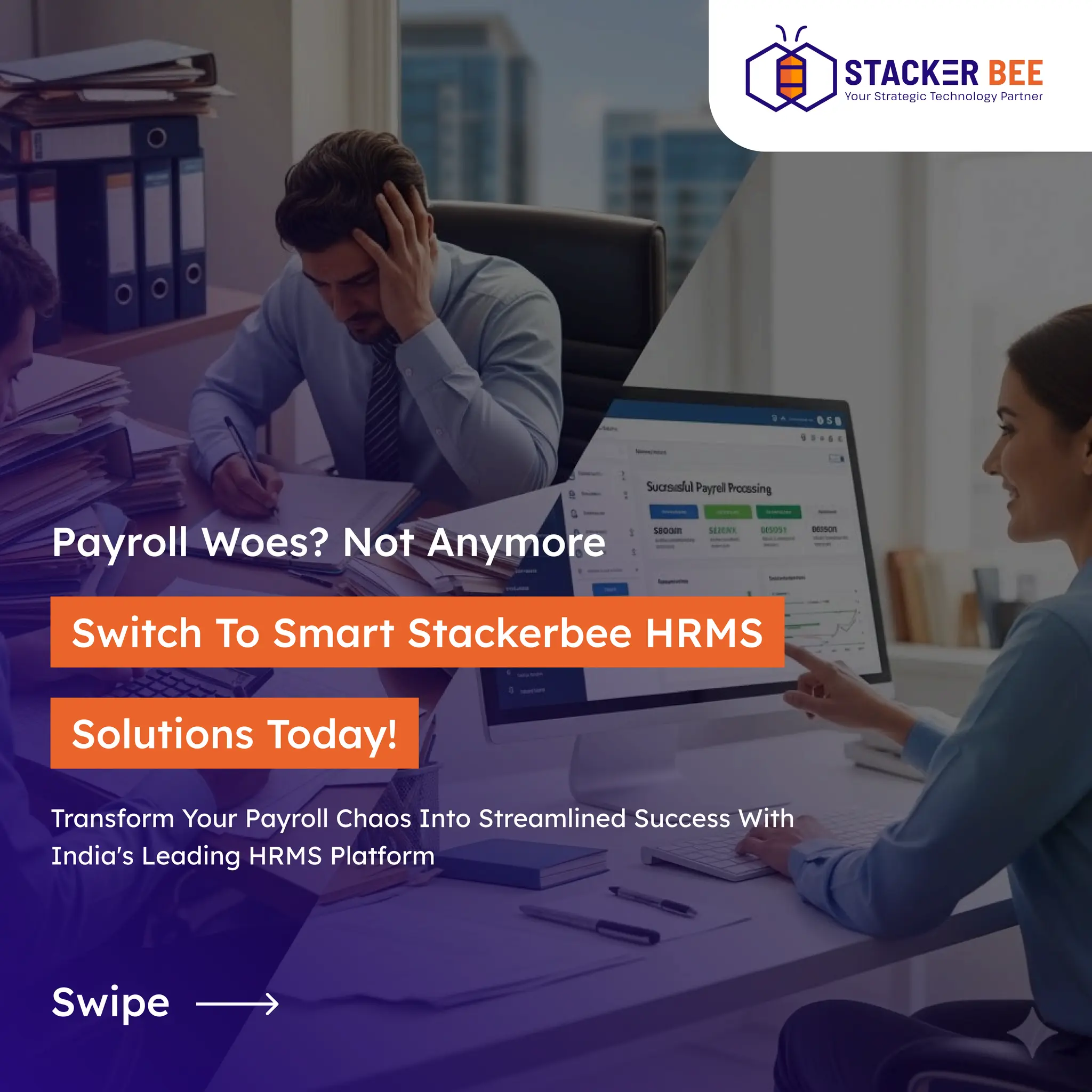 HRMS Solutions by Stackerbee Technologies | PDF