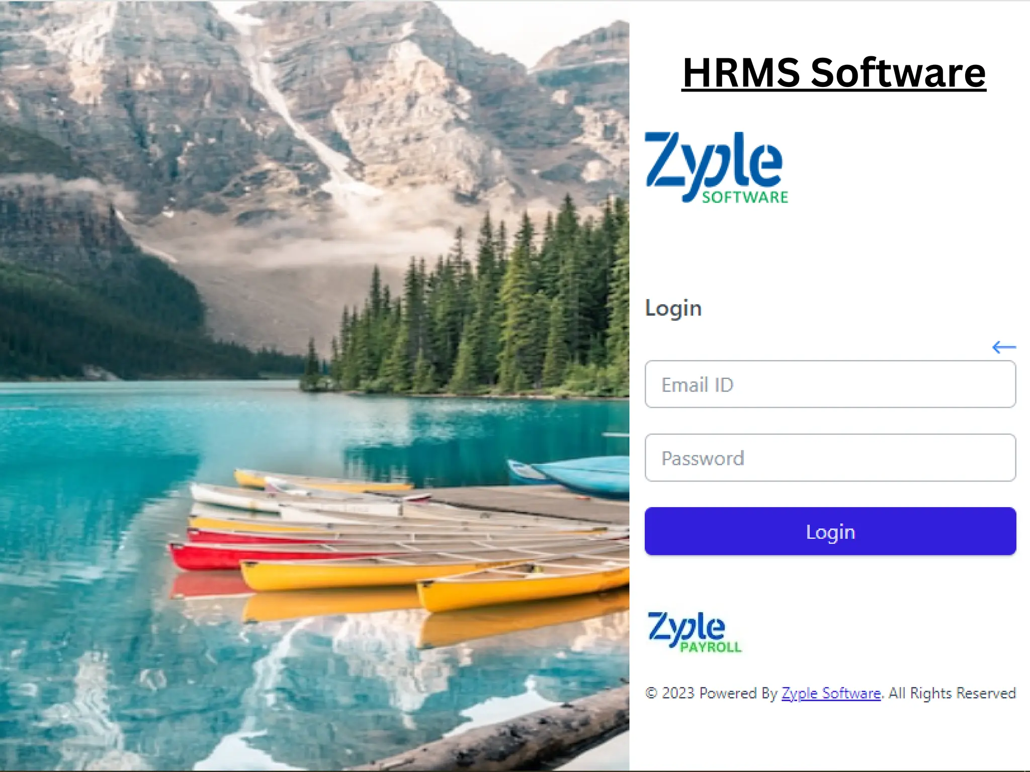 HRMS Software in India - Zyple Software Solutions | PDF