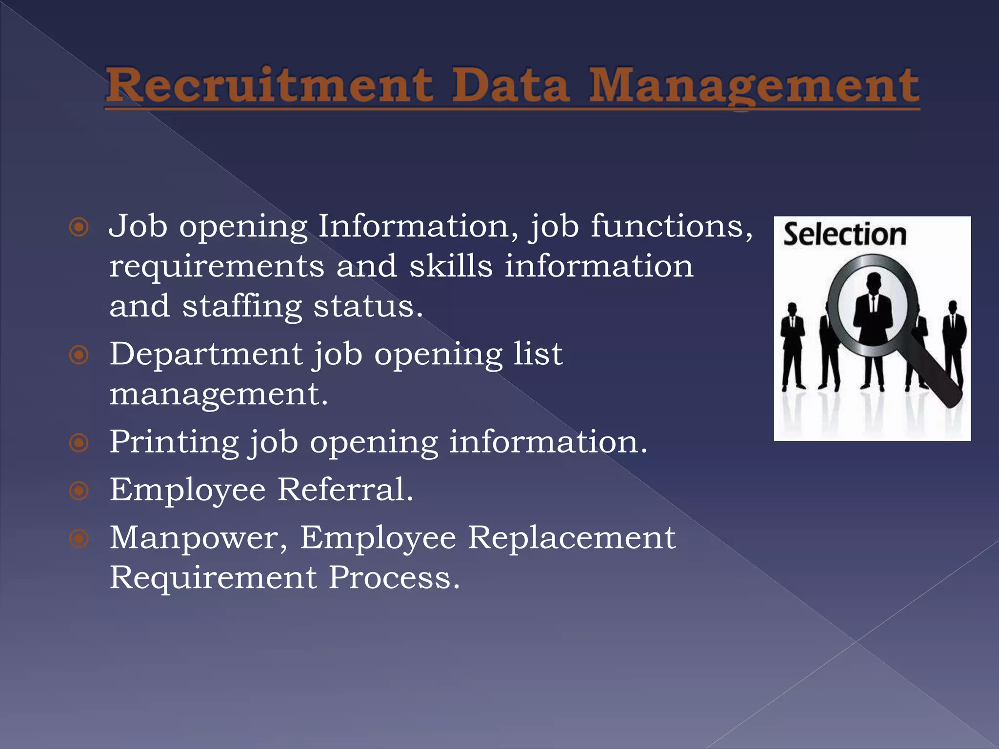 HRMS software presentation | PPTX