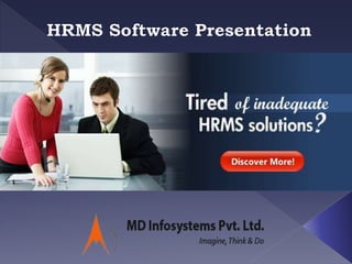 HRMS software presentation | PPTX