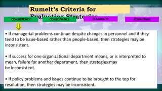 STRATEGY EVALUATION | PPTX