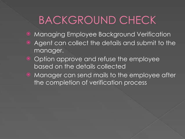 HRMS(Human Resource Management System) application | PPT