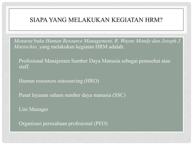 Human Resource Management | PPT | Free Download