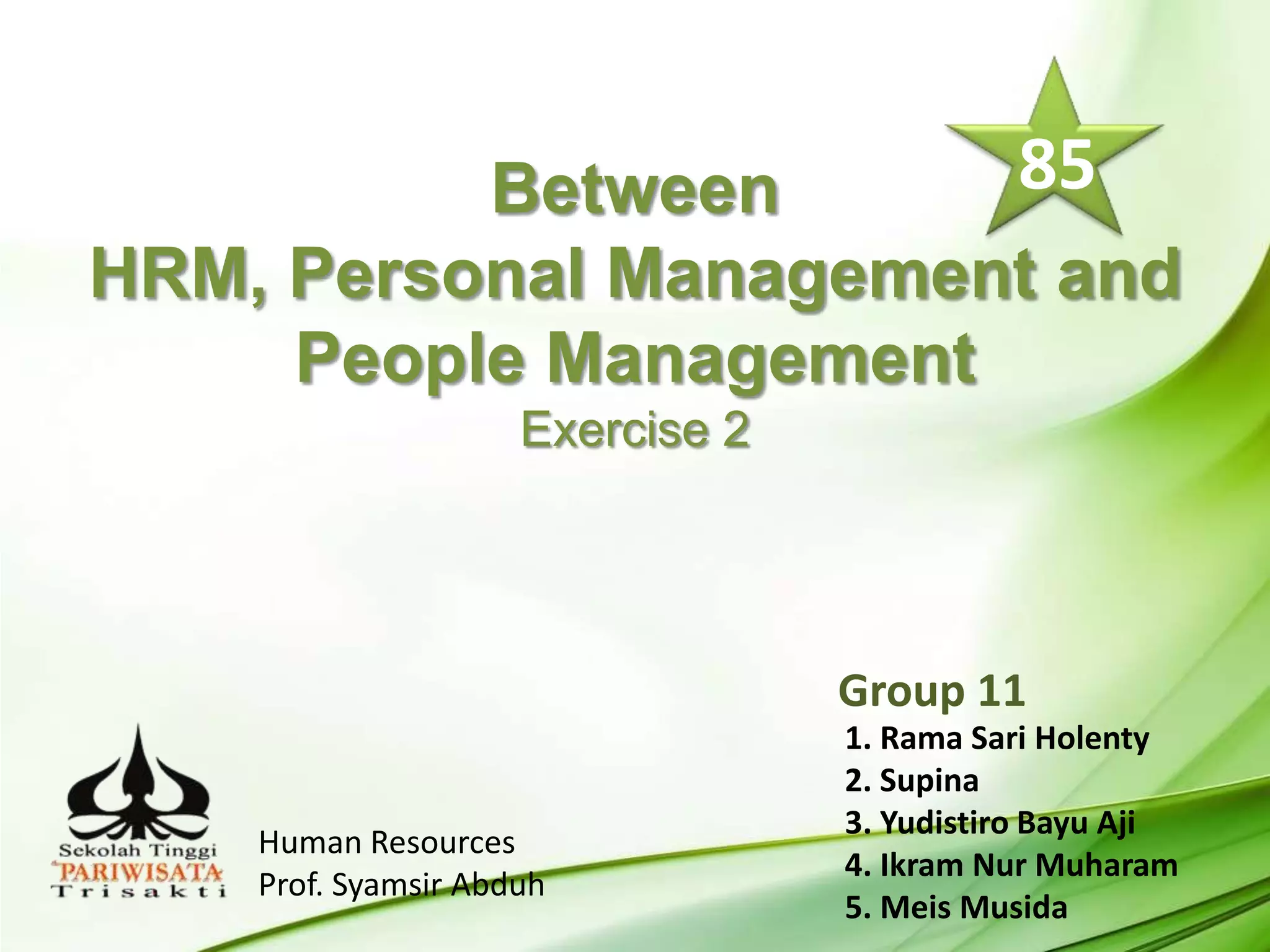 Hrm team11 bettwen_cover | PPT