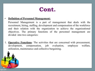 Hrm unit 1 | PPTX