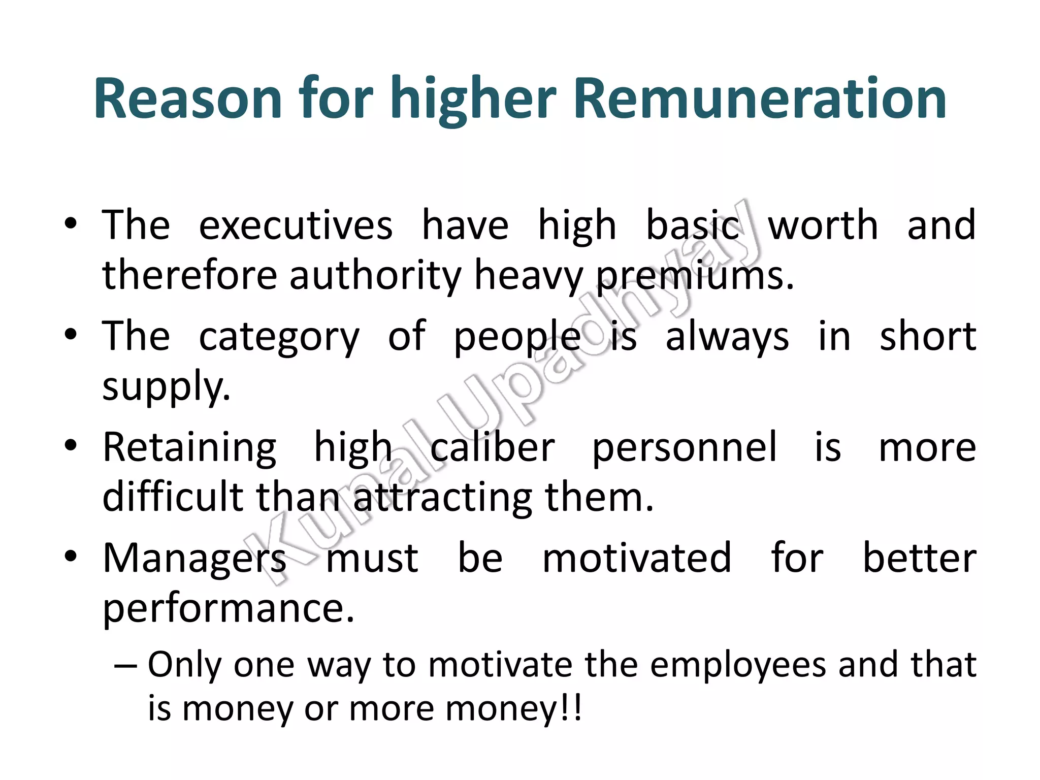 HRM-SEM-4-Employee Remunerations | PDF