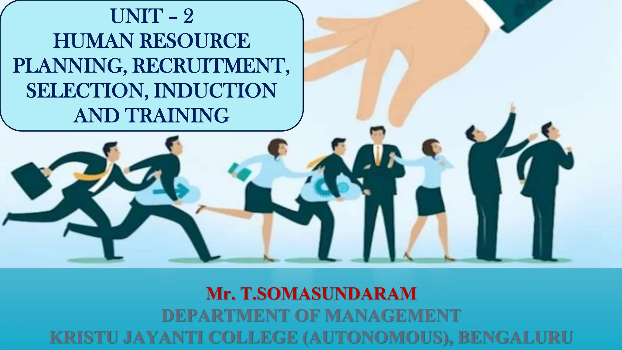 Human Resource Planning (HRP) and its process | PPT