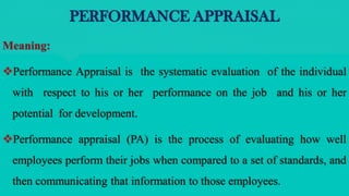 Performance Appraisal and Compenation Management | PDF