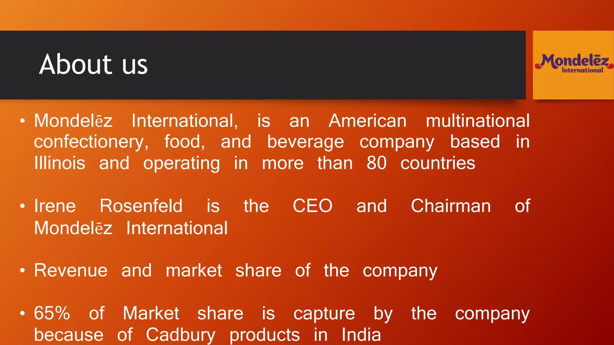 Mondelez: OREO Human Resource Management | PPTX