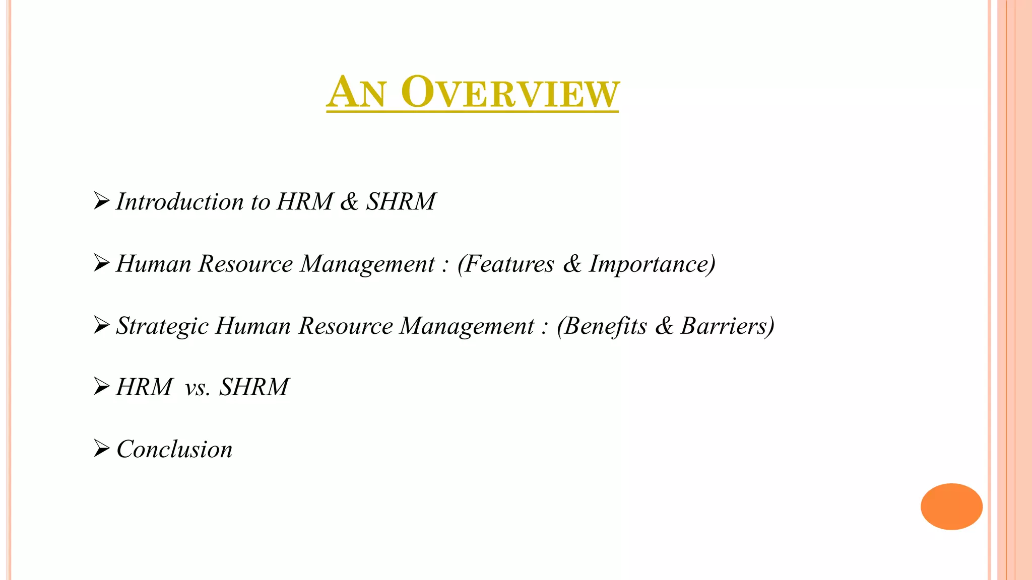 Hrm vs Shrm | PDF