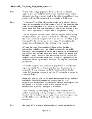 Reboot Podcast #51 — The love that heals | PDF