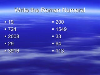 H Roman Numerals (1).ppt
