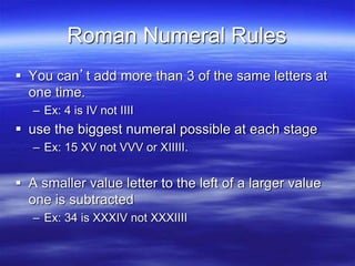 H Roman Numerals (1).ppt