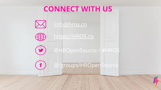 HR Open Source Sponsorship Prospectus 2018 | PPT