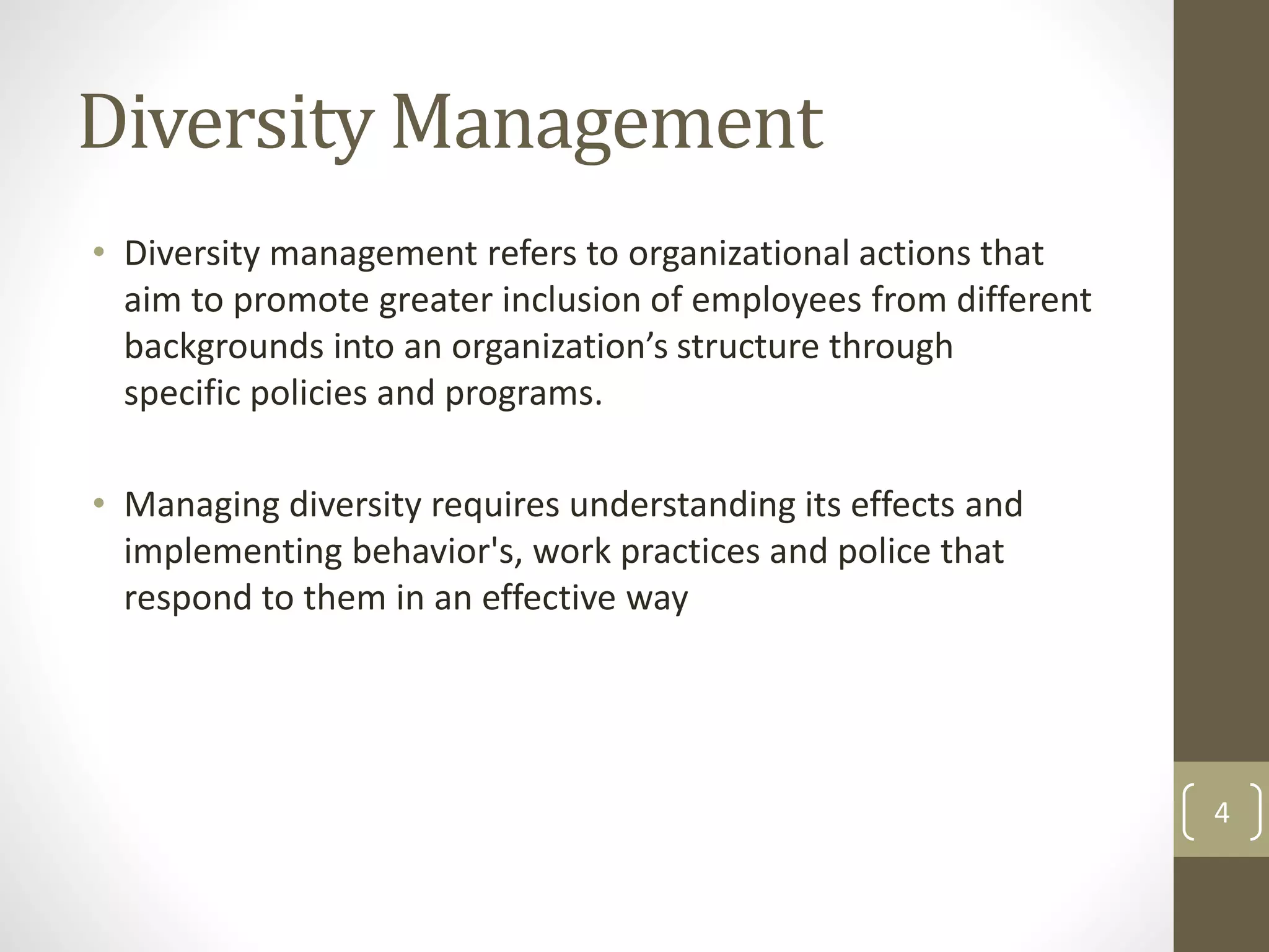 Managing Diversity at Workplace: A Case Study of Hp | PPTX