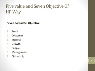 Managing Diversity at Workplace: A Case Study of Hp | PPTX