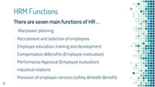 Linking Recruitment and selection with other HRD Functions | PPTX