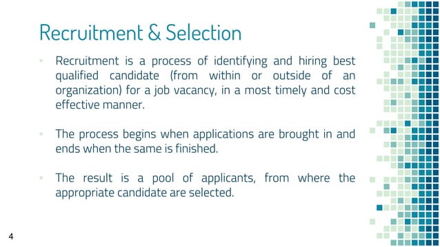 Linking Recruitment and selection with other HRD Functions | PPT