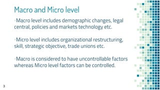Macro-level scenario of Mnapower Planning | PPTX