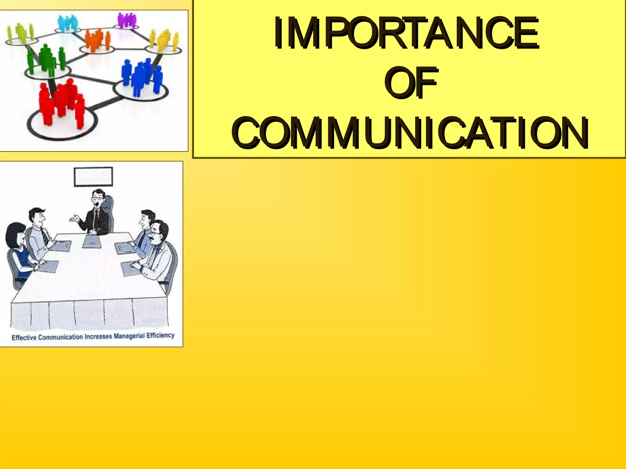 Communication and its importance | PPT Communication and its importance | PPT