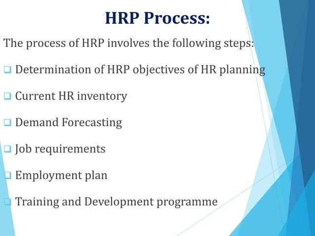 HRP(Human Resources Planning | PPTX