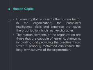 Measuring Human Capital's contribution to Enterprise Goals | PPTX