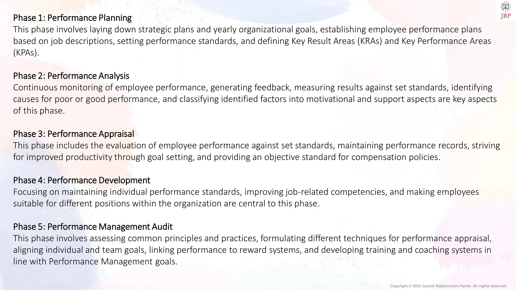 HR Paper 2 Module 1 INTRODUCTION TO PERFORMANCE MEASUREMENT .pdf