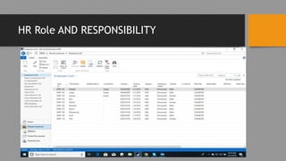 Payroll & HRMS for Microsoft Dynamics NAV | PPTX | Human Resources ...