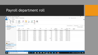 Payroll & HRMS for Microsoft Dynamics NAV | PPTX | Human Resources ...