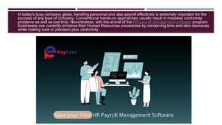 Streamline Operations with Automated HR Payroll Management Software ...