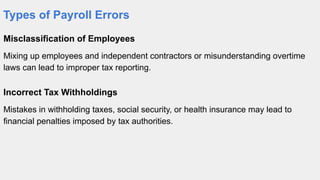 HR payroll management software Minimises Payroll Errors! | PPT