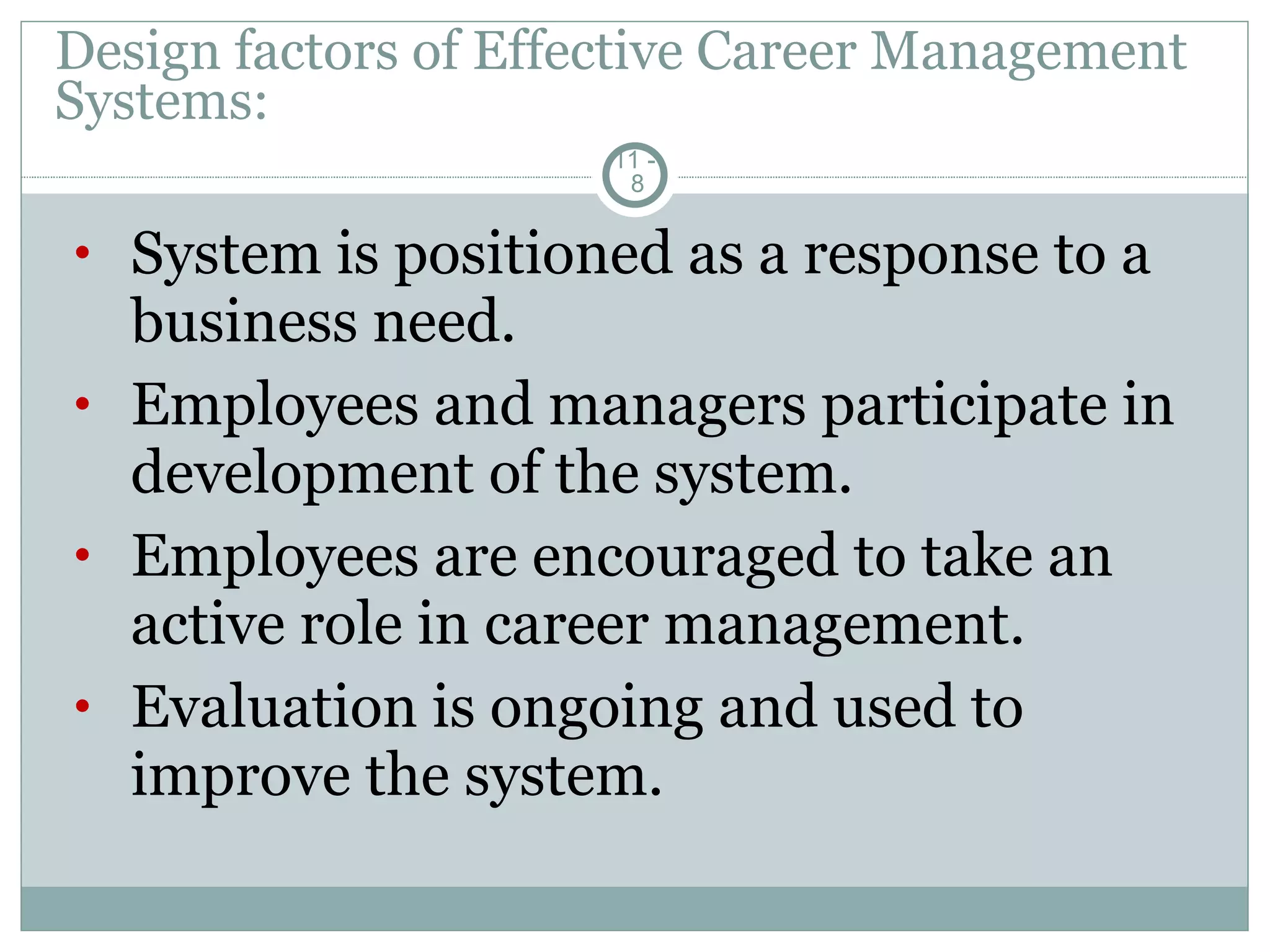 careers and career management | PPT
