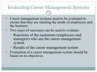 careers and career management | PPT
